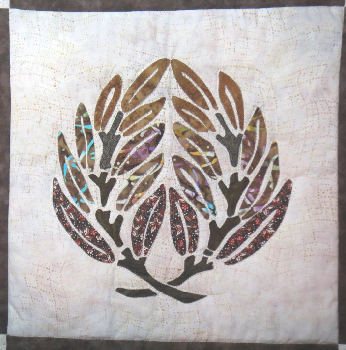 Bamboo Kamon pattern | Mystery Bay Quilt Design