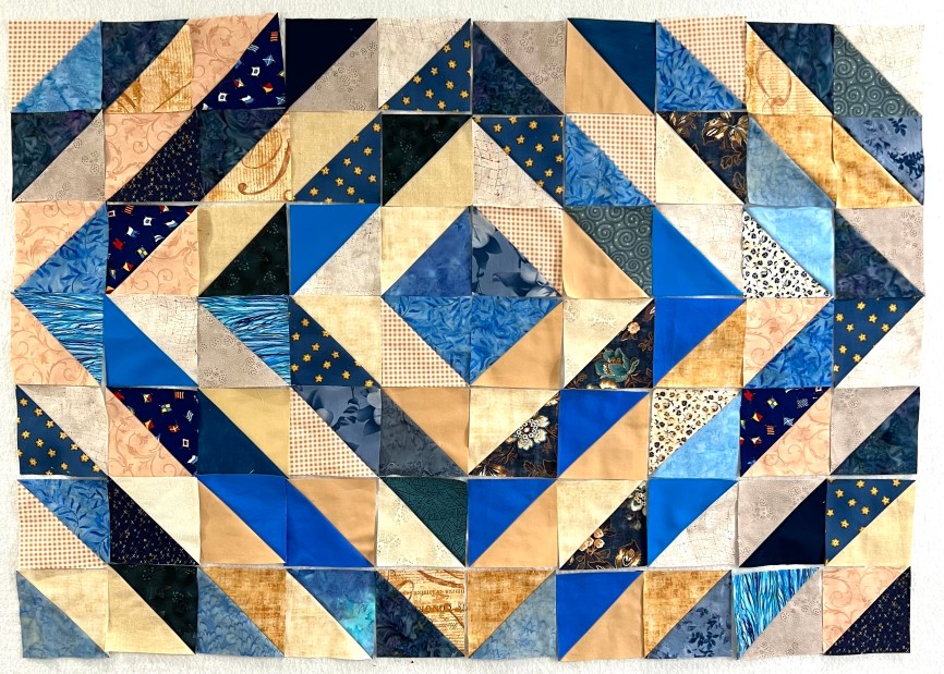 Quilt setting variations for half square triangles | Mystery Bay Quilt ...